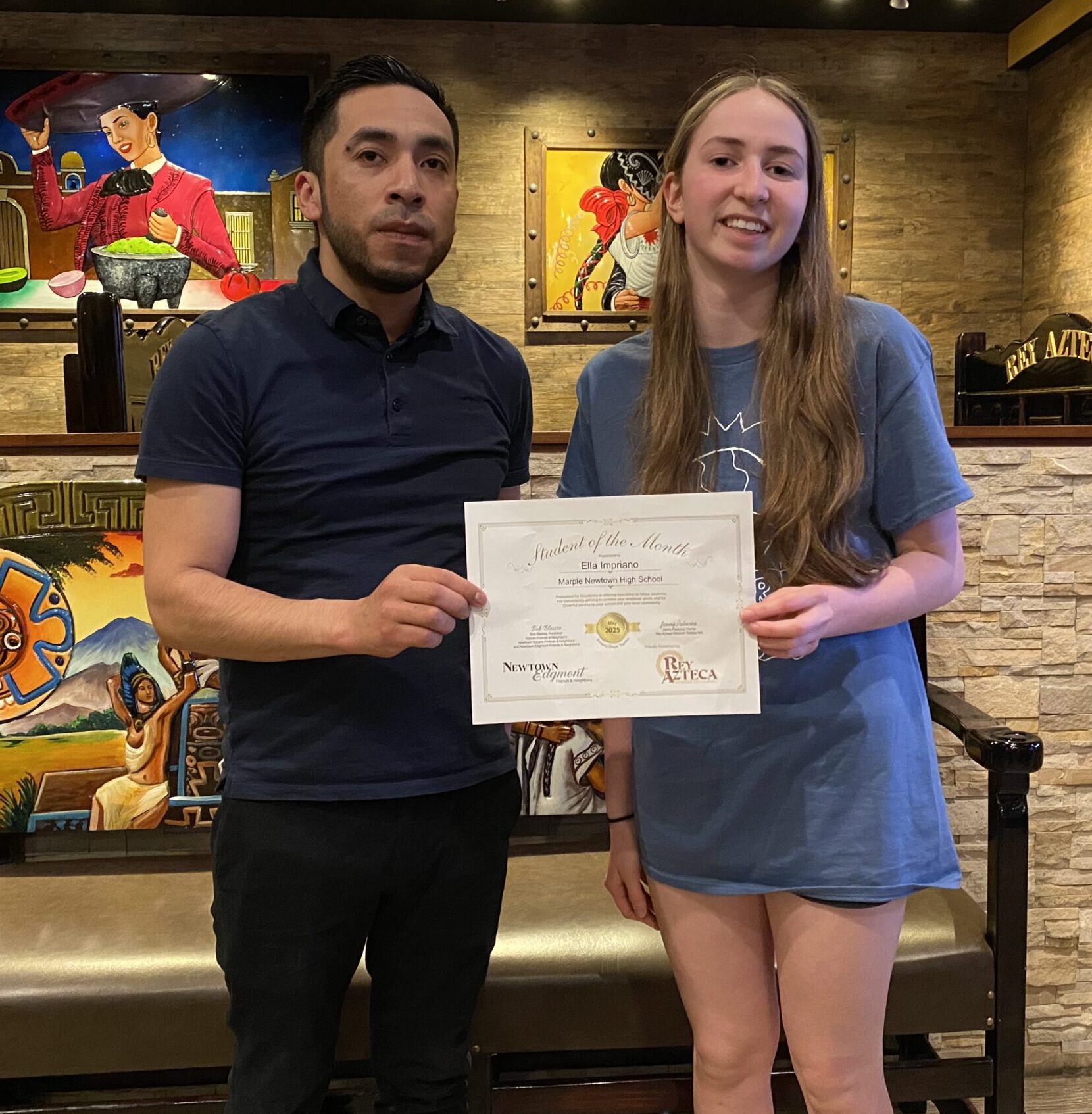 Congratulations Ella! - Newtown Edgmont Friends & Neighbors